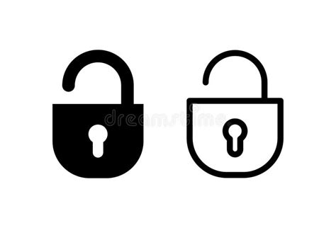 Lock Icon Padlock Icon Vector Encryption Icon Security Symbol Stock Vector Illustration Of