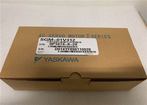 Yaskawa Sgm 01v312 Ac Servo Motor 100w 200v High Precision Servo Motor