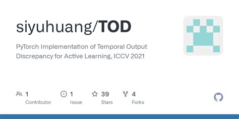 GitHub Siyuhuang TOD PyTorch Implementation Of Temporal Output