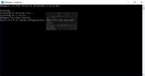 Download DNSAgent MajorGeeks