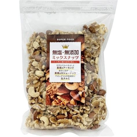 dショッピング マルシンフーズ 無塩無添加ミックスナッツ 500g カテゴリの販売できる商品 爽快ドラッグ Rakuten