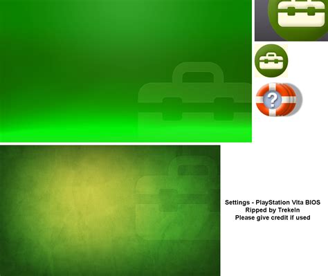 Settings System Bios Playstation Vita The Spriters Resource