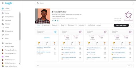 Devendra P On Linkedin Kaggle Datascience Machinelearning