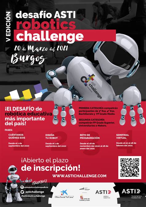 CARTEL OFICIAL ASTI CHALLENGE 2021 Robótica Educativa en HispaRob