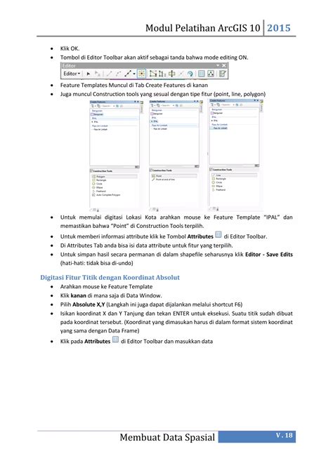 Membuat Data Spasial Pdf