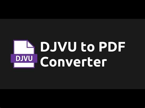 How To Convert DJVU Files To Pdf On Android Devices YouTube