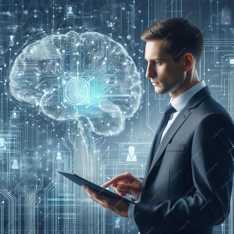 Premium Ai Image Brains Neural Network Artificial Intelligence And