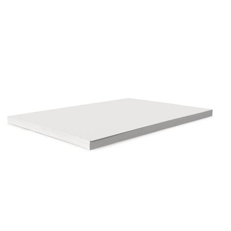 Opalina Blanca Lisa 200gr Resma 100 Hojas Arte Full Chile