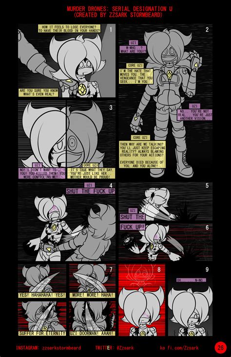 Murder Drones Serial Designation U Comic 26 By Zzsark On Deviantart