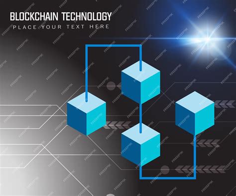 premium vector blockchain technology modern icon vector block chain