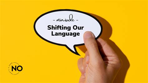 Shifting Our Language Thats A Hard No The Podcast Shifting Our Language Thats A Hard No The Podcast