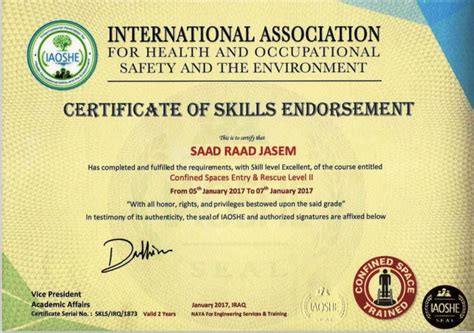 Certificates Touqarrayan