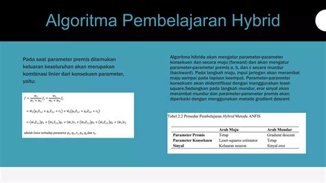 Adaptive Neuro Fuzzy Inference System Anfis Pptx