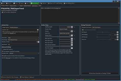 Index Was Out Of Range After Wfo Wealthlab