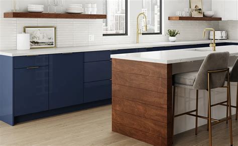 Elan Frameless Semi Custom To Custom Cabinetry By Bertch Cabinet Llc