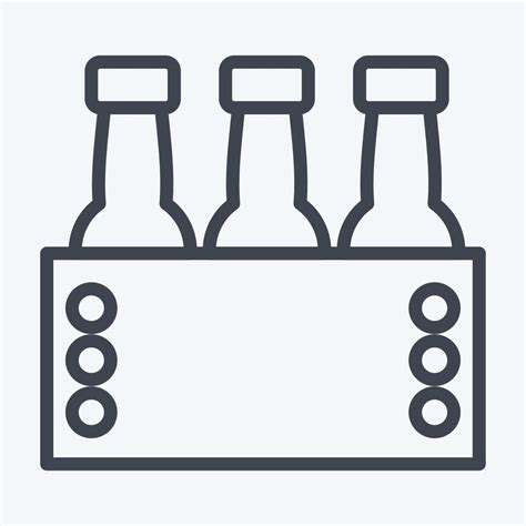 Icon Octoberfest Suitable For Education Symbol Line Style Simple