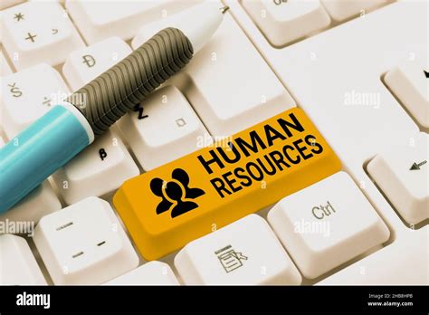 Handwriting Text Human Resources Word For The Showing Who Make Up The Workforce Of An