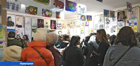 Звітна виставка вихованців художньої школи студії «Кімната у Прилуцькому краєзнавчому музеї