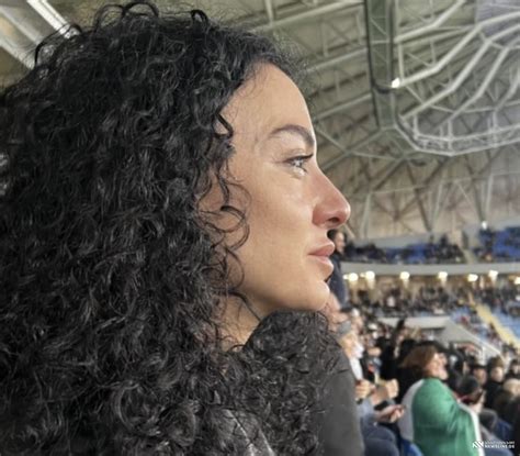 Photo როგორ ადევნებდა თვალს სალომე ღვინიაშვილი მეუღლის თამაშს