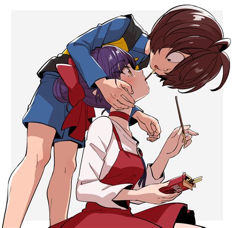 Nekomusume Nekomusume And Kitarou Gegege No Kitarou Drawn By