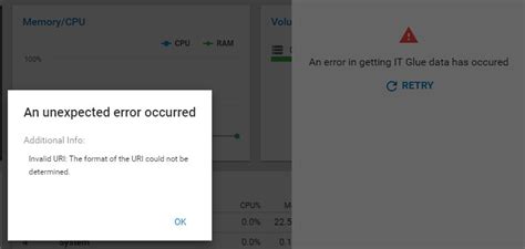It Glue Setup From Kaseya Live Connect Fails With Invalid Url Error Kaseya