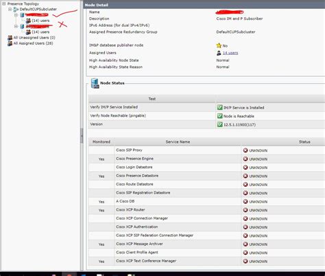 Im And Presence Service Name Unknown Cisco Community