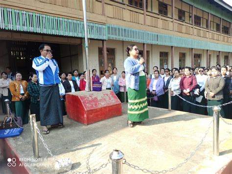 နောင်ချိုမြို့နယ်၌ အခြေခံပညာ လယ်၊ မူ အဆင့်ရှိ ဆရာ ဆရာမများအား ဘာသာရပ်စွမ်းရည်ဖြင့် ဆွေးနွေးပွဲက