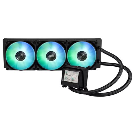 Asus Ayw Gaming Lc 360 Argb Lcd Aio Liquid Cpu Cooler Black Edition