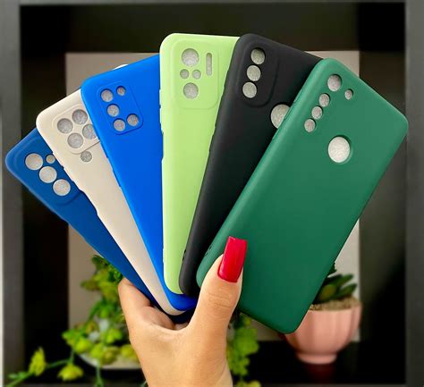 Capa Para Celular Xiaomi Silicone Aveludada Com Prote O Na C Mera
