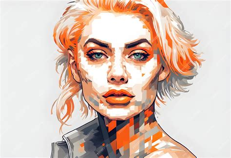 Premium Photo Pixel Art Vectorstyle Image Of Fashion