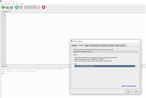 Thonny Installieren Und Mit Raspberry Pi Pico Verbinden
