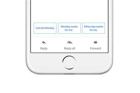 smart reply is coming to gmail for android and ios the verge