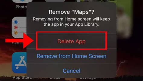 How To Delete Apple Maps 4 Steps With Pictures