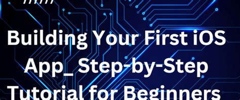 Building Your First Ios App Step By Step Tutorial For Beginners Dev Community