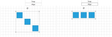 silverlight diagram align and snap telerik ui for silverlight