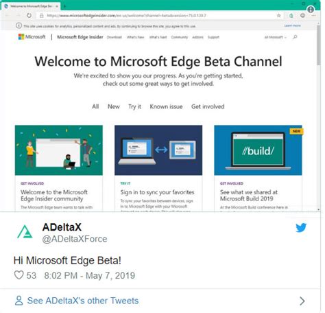 Introducing Microsoft Edge Beta Be One Of The First To