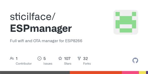 Github Sticilface Espmanager Full Wifi And Ota Manager For Esp