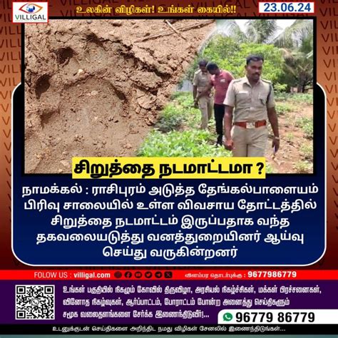 Sathish Kumar Angamuthu On Linkedin Rasipuram Viral Leopard Villigal