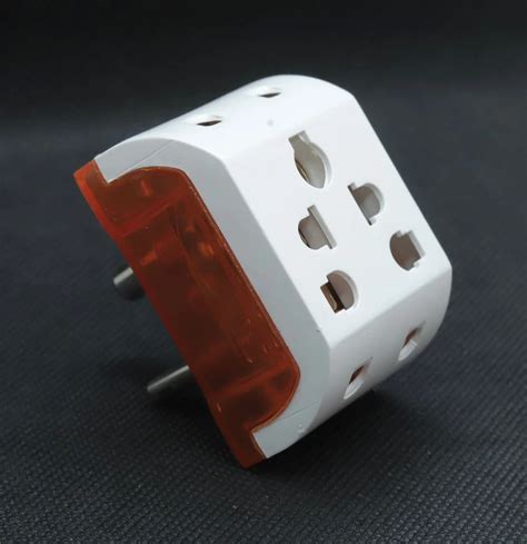 Three Pin 5 Way Multi Plug At Rs 42 Piece Multi Plug In Thane Id