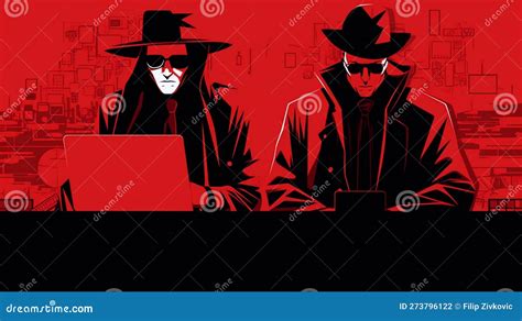 Illicit Hacker Cyber Crime Cyber Security Generative Ai Stock