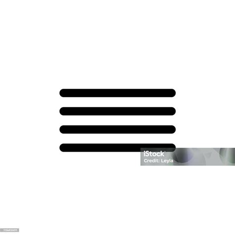 정렬 텍스트 아이콘입니다 간단한 얇은 라인 Ui 및 Ux 웹 사이트 또는 모바일 응용 프로그램에 대 한 텍스트 편집기 아이콘의