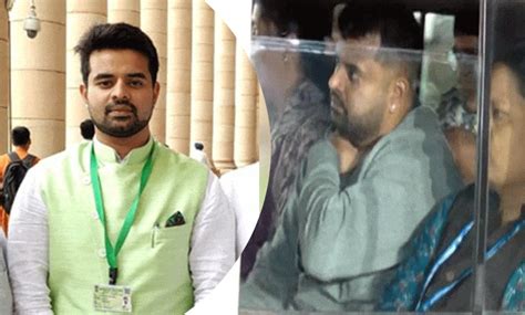 Ktaka Sex Video Scandal Prajwal Revanna Brought To Sit Office In Bluru