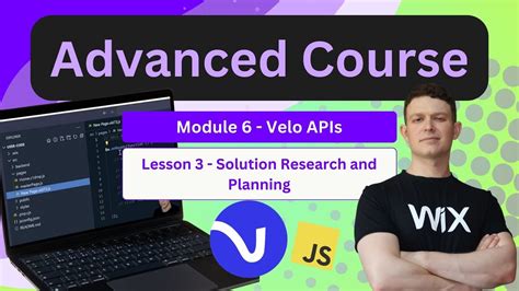 Velo Apis Solution Research And Planning Lesson 63 Advanced Velo