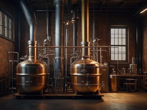Craft Distillery 3 Premium Ai Generated Image