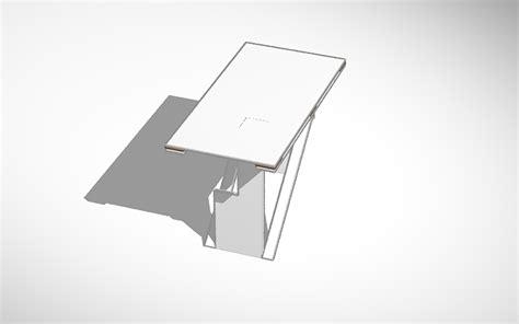 3d Design Foldable Table V1 Tinkercad