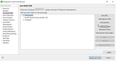 How To Refer External Jdk In Eclipse Sts Java Training School