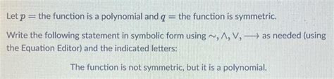 Solved Let P The Function Is A Polynomial And Q The