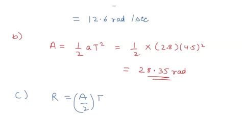 Solved Wheel Released From Rest Ratating With Constant Angular Acceleration Af 22 Rads A