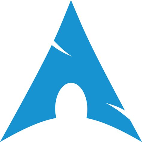Archlinux 标志 社交媒体和徽标 图标