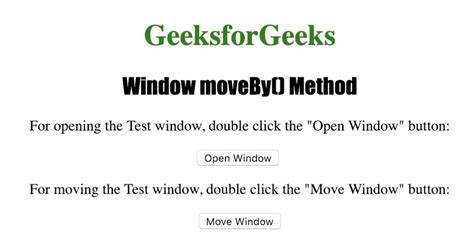 html window moveby 用法及代码示例 纯净天空